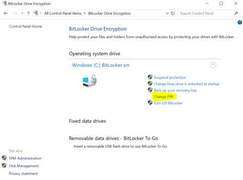 How To Reset Bitlocker Pin Using Powershell Technoresult