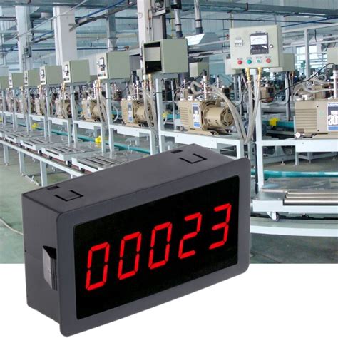 Dc 12 24v Red 5 Digit 0 56 Led Panel Counter Vicedeal