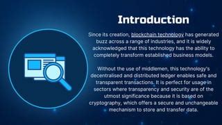 How Blockchain Technology Pdf