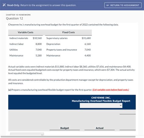 Solved Read Only Return To The Assignment To Answer This