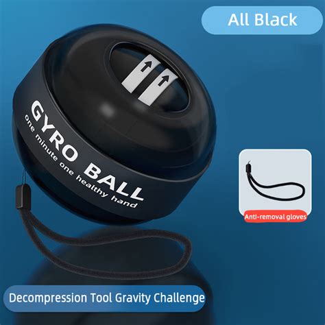 Led Gyro Ball Gyroscopic Powerball Gyroball Exercise Gyro Power Wrist