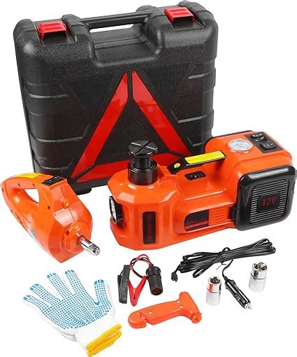 PLAYOCCAR Kit de Gato hidráulico eléctrico de 12 V Juego de Gato