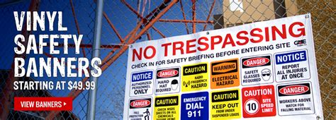 Construction Job Site Signs