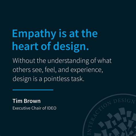 Ixdf Interaction Design Foundation On Linkedin Empathy Timbrown Ideo Uxdesign Uidesign