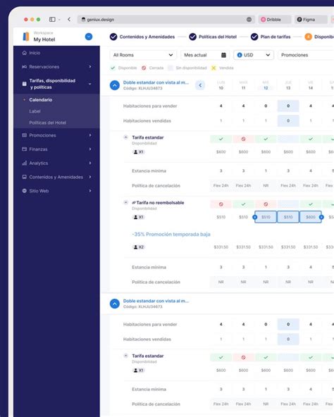 Hotel Reservation Ui Ux Design Platform Ruxdesign