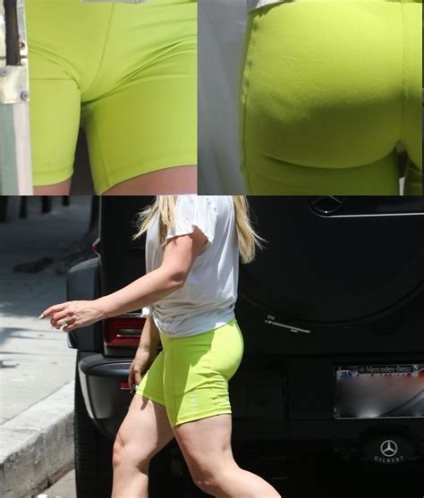 Hilary Duff In Bike Shorts Of The Day