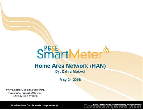 Confidential PG E SmartMeter Presentations Public Intelligence
