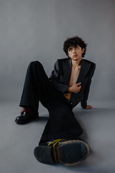 Editorial Fashion Photoshoot With Male Model Male Portrait Poses