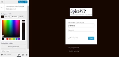 Beginners Guide To Styling The Wordpress Login Page Using Custom Login Page Customizer Plugin