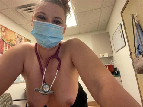 Topless Nurse Selfie 67bigtittylover92
