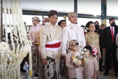 Luhut Hingga Hamengkubuwana X Hadir Di Akad Nikah Kaesang Erina