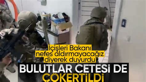 Ali Yerlikaya Açıkladı 8 Ildeki Eş Zamanlı Operasyonda Bulutlar