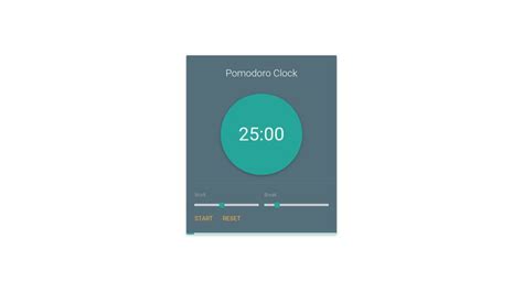pomodoro clock