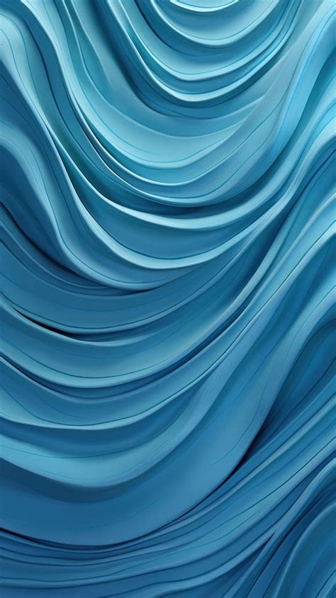 Wave Bas Relief Pattern Blue Premium Photo Rawpixel