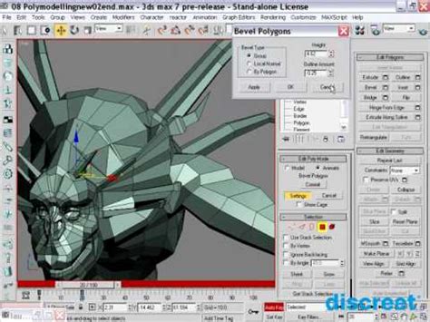 3D MAX POLYGON MODELLEME YouTube