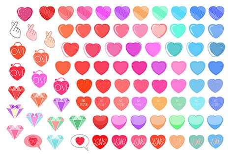 100 Valentines Heart Png Sublimation Graphic By Chubby Twins Studio Aanda