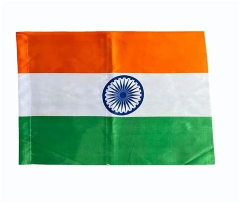 Satin Indian National Flag At ₹ 20piece In Solapur Id 2851650333391