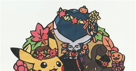 ポケモン 切り絵 ポケモン 鰹武士のイラスト Pixiv