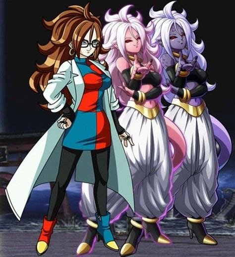 Androode 21 Majin Androide Evil And Majin Androide 21 Cell Perfecto