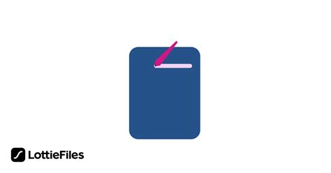 Ana의 무료 Blue Pink Form 애니메이션 로티파일