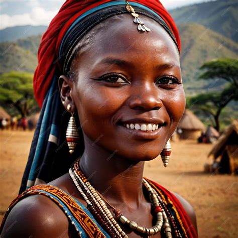 Premium Photo Eswatini Woman From Eswatini Typical National Citizen