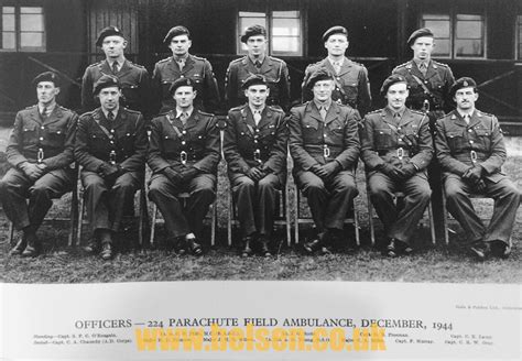 Major Harold Daintree Johnson 224 Parachute Field Ambulance Bergen