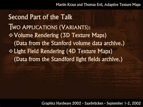 Ppt Adaptive Texture Maps Powerpoint Presentation Free Download Id
