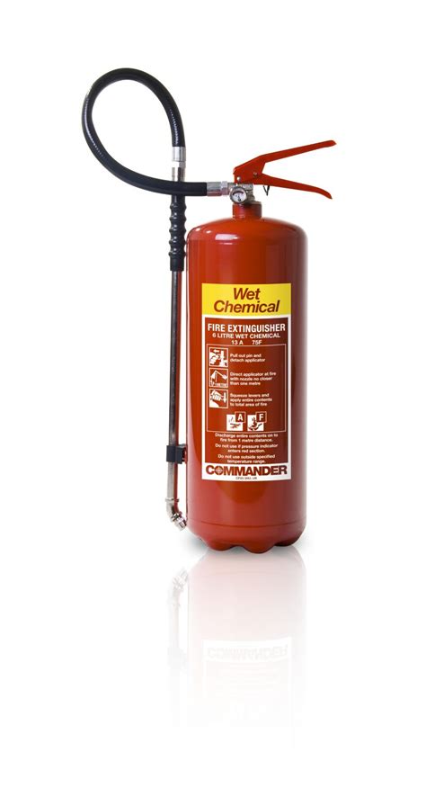 Commander 6ltr Wet Chemical Fire Extinguisher Lookout Safety Ltd