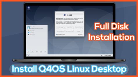Q Os Linux Distribution Clean Install Desktop Operating System
