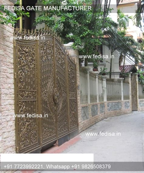 बाड़ गेट डिजाइन हाउस मुख्य गेट ग्रिल डिजाइन हाउस मुख्य गेट दीवार डिजाइन