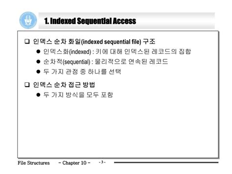 Ppt Chapter 10 Indexed Sequential File Access And Prefix B Trees