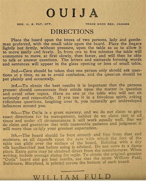 Ouija Board Rules How To Safely Play Ouija Ouija Ouija Board