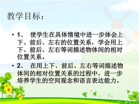 最新审定新人教版一年级数学下册人教版小学一年级数学下册《位置的复习课》课件word文档在线阅读与下载无忧文档