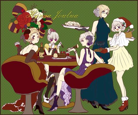 Hetalia ヘタリア Nyotalia にょたりあ The Fem Nordic 5 北欧ファイブ Nordics
