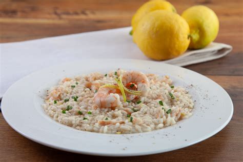 Lemon And Shrimp Risotto Italian Recipes By Giallozafferano