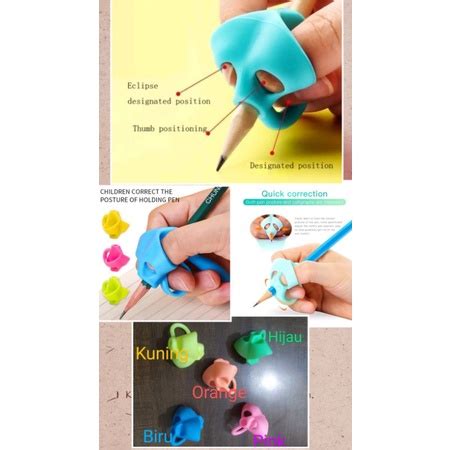 Jual Alat Bantu Menulis Alat Bantu Pegang Pensil 3jari Shopee Indonesia