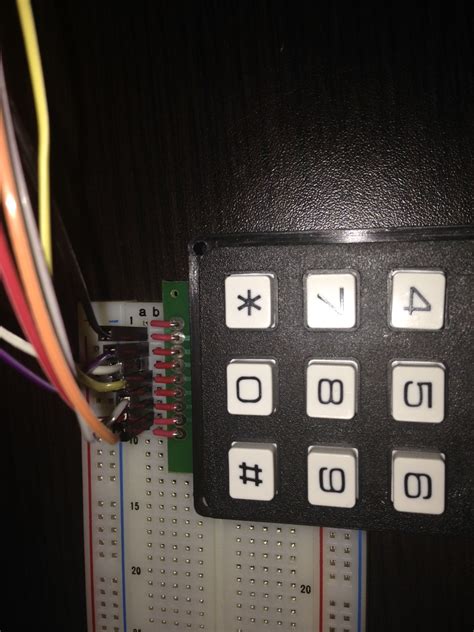 4x3 Keypad From Sparkfun General Electronics Arduino Forum
