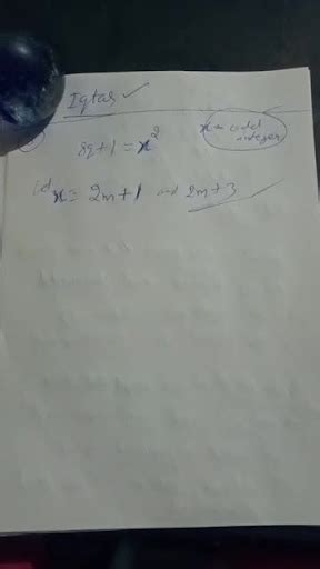 exercise 1 1 show that any positive odd integer is of the form 4q 1 or 4q