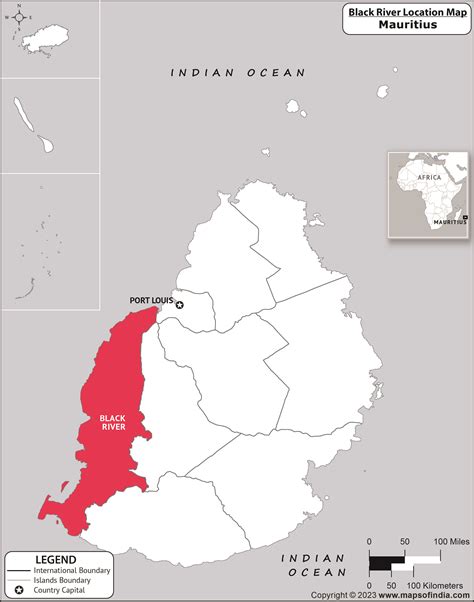 Where Is Black River Located In Mauritius Black River Location Map In The Mauritius