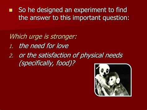 Ppt Harry Harlow Powerpoint Presentation Free Download Id6185191