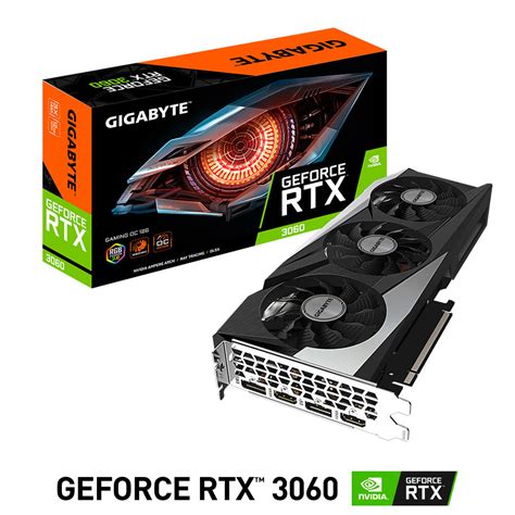 Tarjeta de Video Nvidia GeForce RTX 3060 / Gigabyte Gaming OC 12GB LHR ...