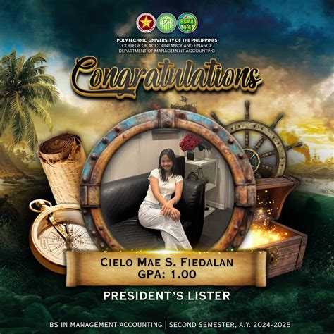 Bsma Cielo Mae S Fiedalan Gpa 1 00 𝗣𝗥𝗘𝗦𝗜𝗗𝗘𝗡𝗧𝗦 𝗟𝗜𝗦𝗧𝗘𝗥 Facebook