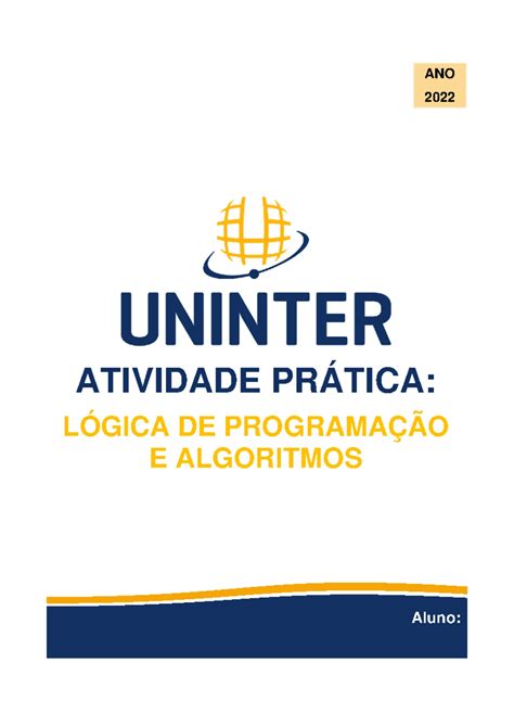 Provas 1 2 E 3 Apol Lógica De Programação E Algoritmos Questão 110