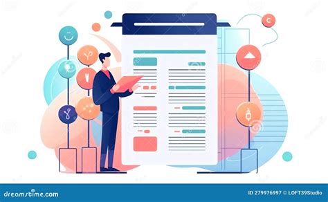 Generative Ai Scheduling Stock Illustration Illustration Of