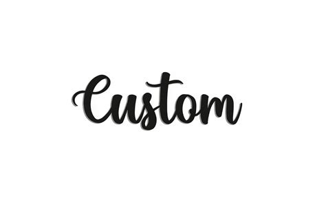 custom metal haven script words custom wall decorations custom metal