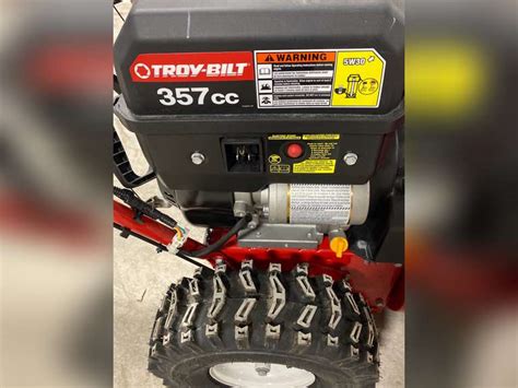Troy Bilt Vortex 2610 Snowblower Jardine Auctioneers
