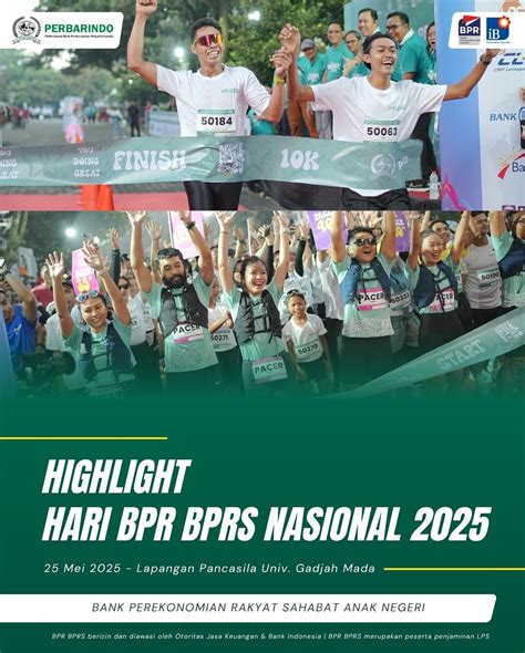 Perbarindo Highlight Bprs Run 2025 Perbarindo Bpr Bprs