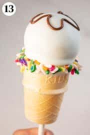 Ice Cream Cone Cake Pops Bake It With Love