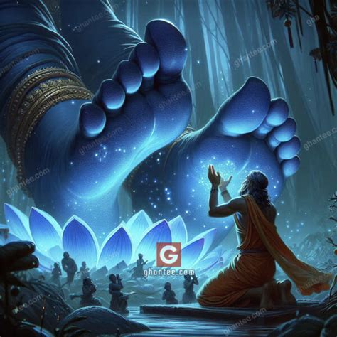 Lotus Feet Of Shri Hari Vishnu Ghantee