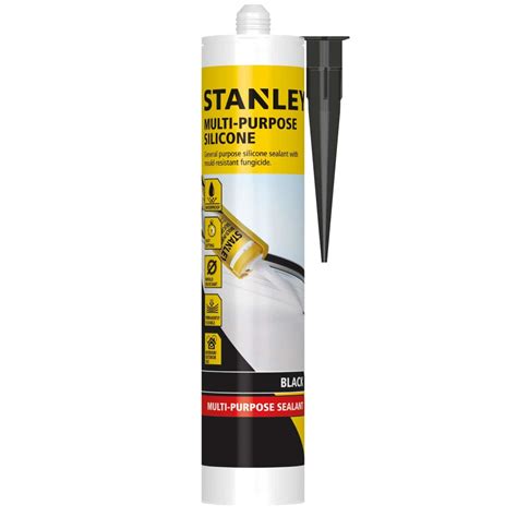 Stanley Multi Purpose Silicone Black Sealants B M Stores